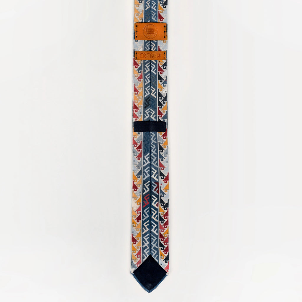 Khndzoresk Rug Inspired Tie - Handcrafted in Armenia by ErebuniClothing ...